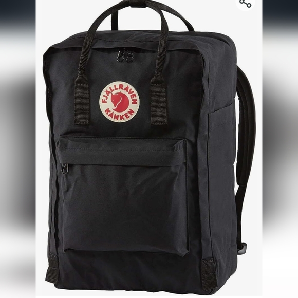 Fjallraven | Bags | Fjallraven Kanken 7 Backpack Black Original Nwt ...